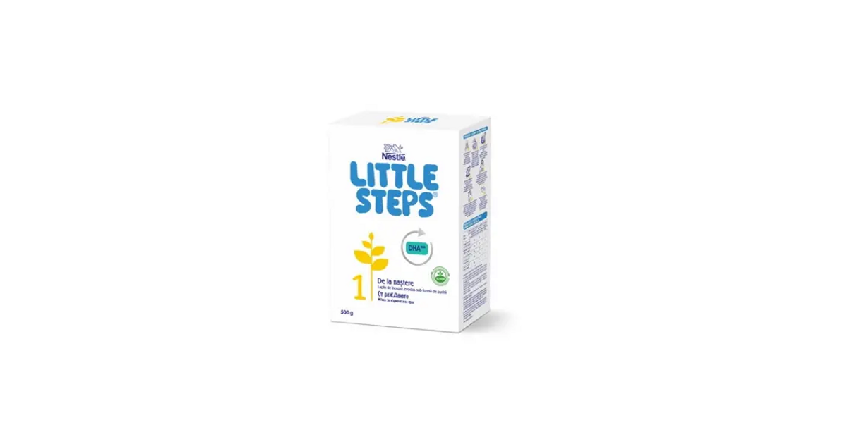 Nestlé LITTLE STEPS™ 1, 500 g, od rojstva | Nestlé Baby Club